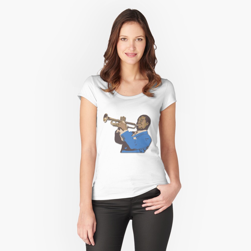 "louis armstrong" Sticker for Sale by lizasara | Redbubble