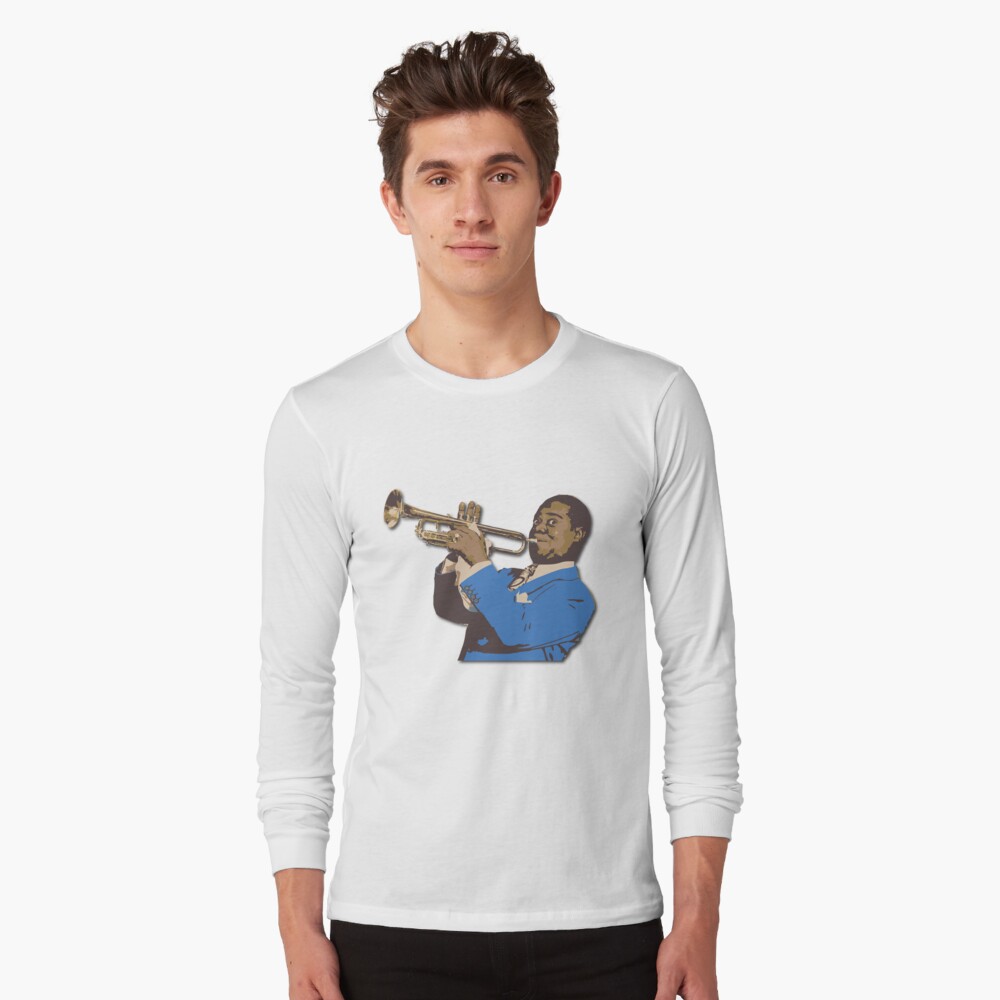 "louis armstrong" Sticker for Sale by lizasara | Redbubble