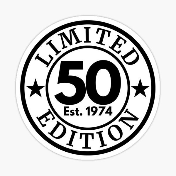 Feliz 50 Cumpleaños Clip Art Blanco Y Negro