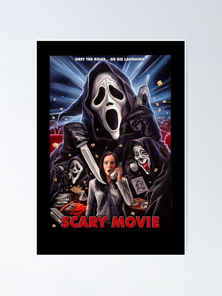 "Scary Movie " Poster for Sale by HorrorArtShop | Redbubble