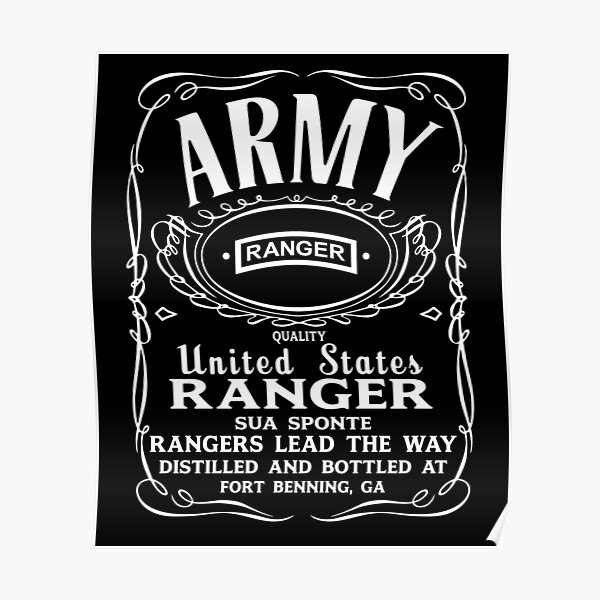 Army Ranger Posters | Redbubble