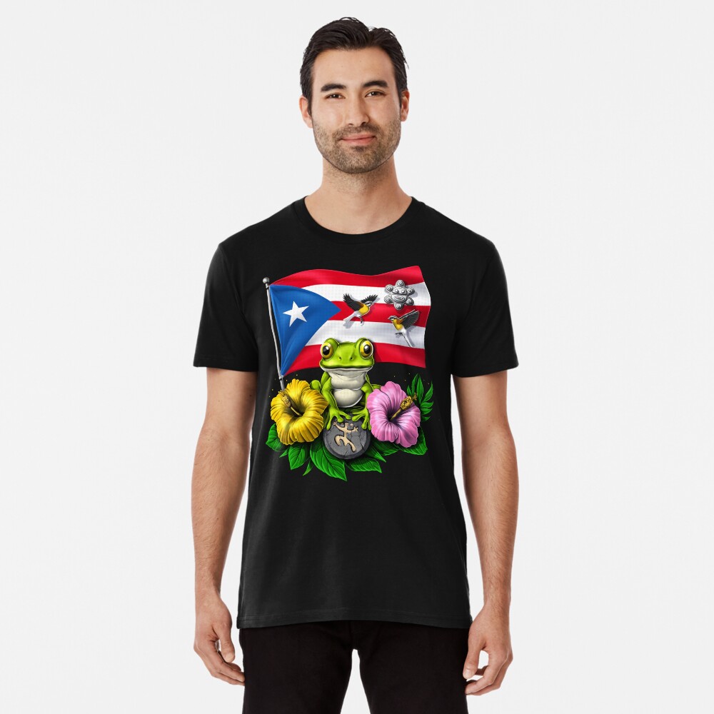 "Puerto Rico Boricua Flag" Poster for Sale by Nikolay Lachezarov ...