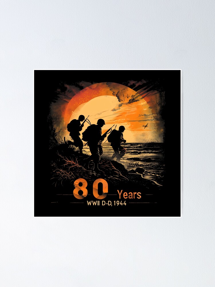 "Eighty Years D-Day Anniversary : Normandy Landing, 80 years WW2 ...