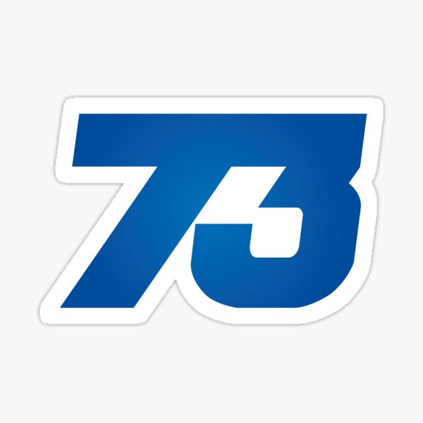 "Alex Marquez number 73 (2024)" Sticker by OvertakeGP | Redbubble