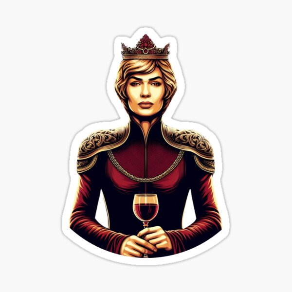 "Cersei Lannister - Game of Thrones" Sticker for Sale by kgbgallery ...