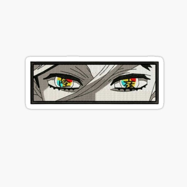 "Kimetsu no Yaiba: Demon Eyes" Sticker for Sale by NAZHASHP | Redbubble