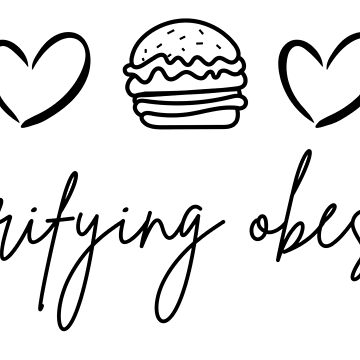 "glorifying obesity aesthetic" Sticker for Sale by justpeachypiggy ...