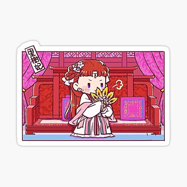 "the apothecary diaries fanart characters" Sticker for Sale by Gbriel3 ...