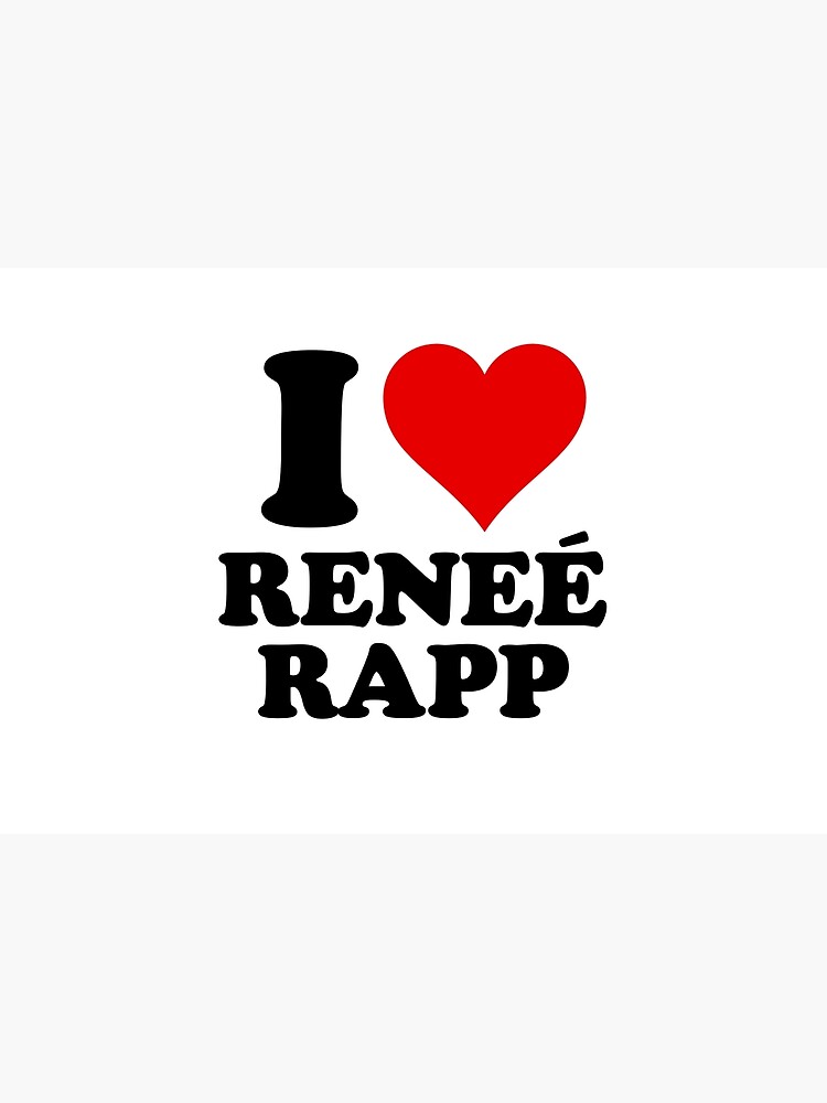 "i heart renee rapp" Poster for Sale by peytontravis9 | Redbubble