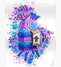 Fortnite Llama: Posters | Redbubble