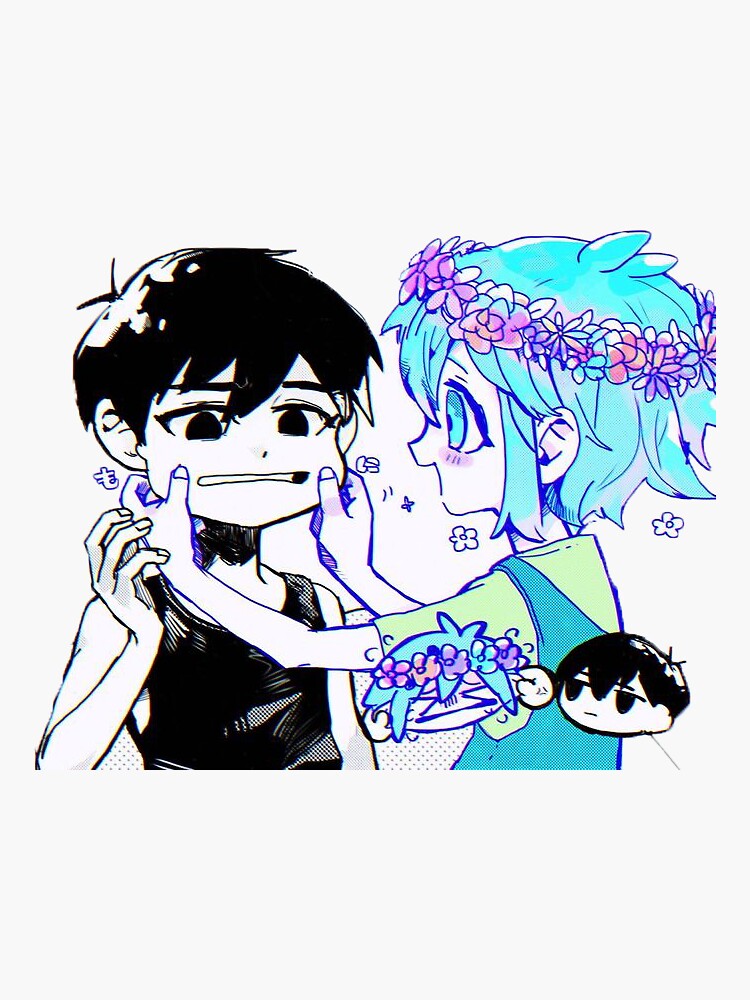 "omori sunny | omori | omori sunny and basil | omori basil" Sticker for ...