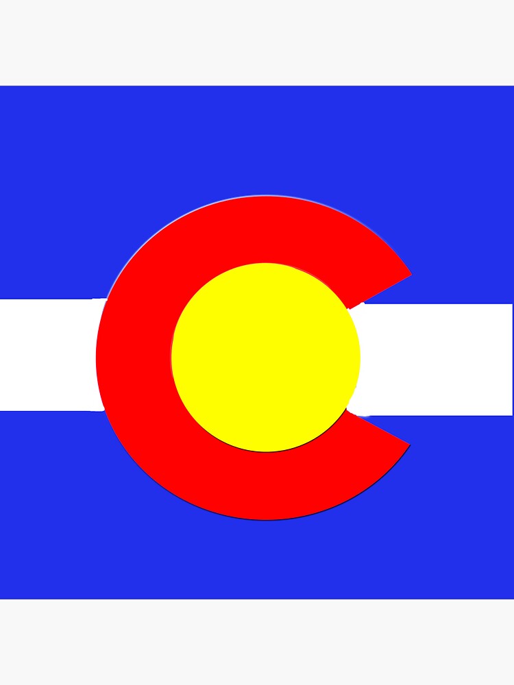 "Colorado Logo" Sticker by megandjack | Redbubble