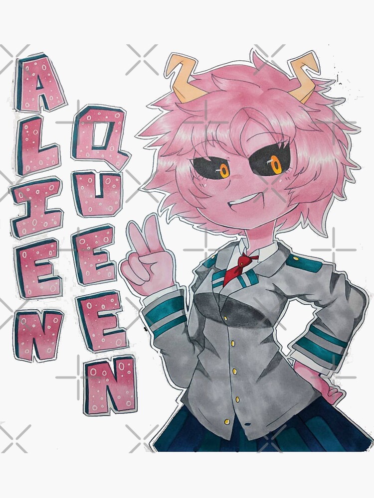 "Alien Queen My Hero Academy" Sticker for Sale by ColonelSanders ...