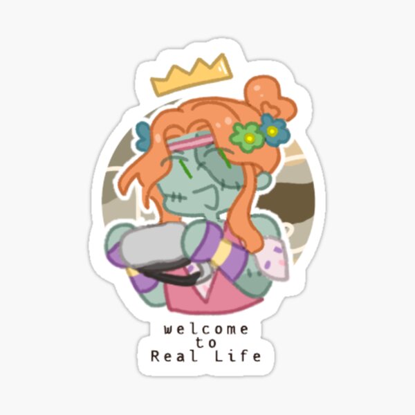 "Real Life Cleo" Sticker for Sale by zzzishu | Redbubble