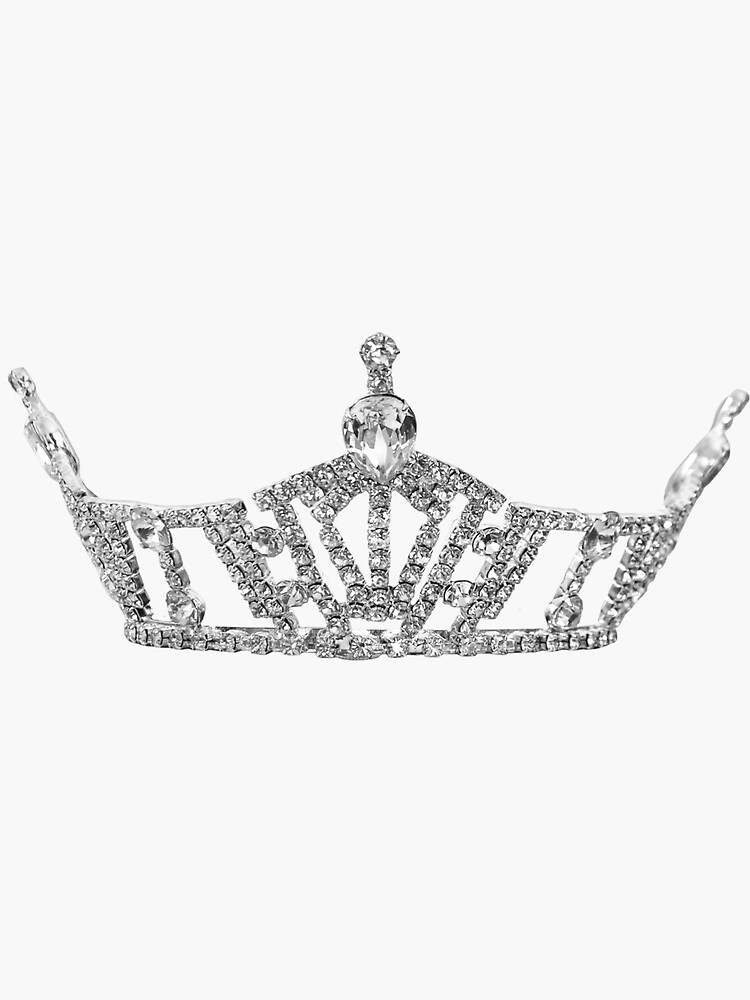 "Miss America Local Titleholder Crown" Sticker for Sale by Laliniebbia ...