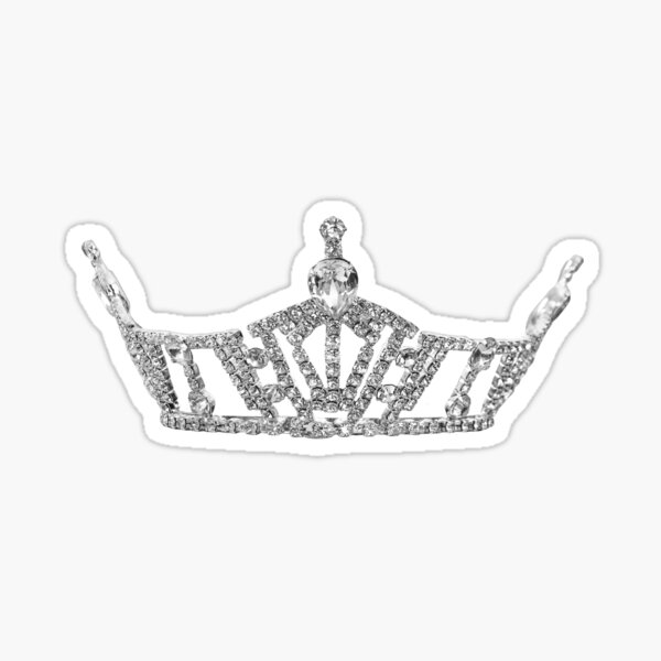 "Miss America Local Titleholder Crown" Sticker for Sale by Laliniebbia ...
