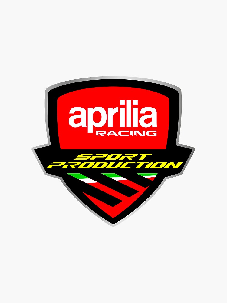 "Aprilia Racing Logo" Sticker for Sale by NOR-Markys | Redbubble