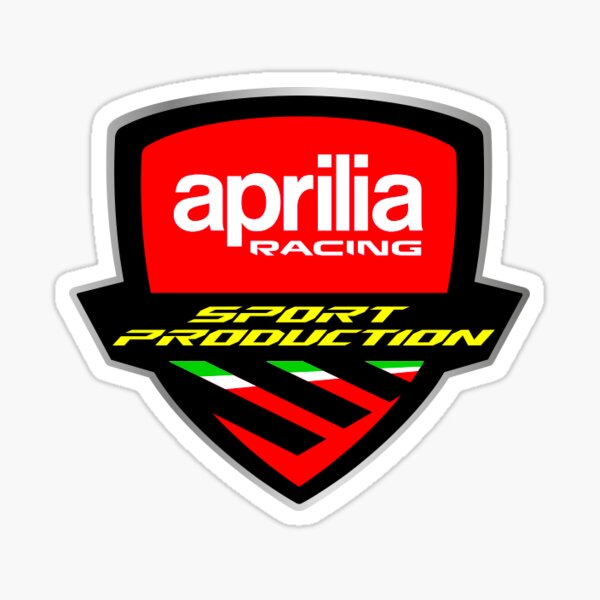 "Aprilia Racing Logo" Sticker for Sale by NOR-Markys | Redbubble