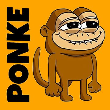 "Ponke Meme " Sticker for Sale by Design-Log-Z | Redbubble