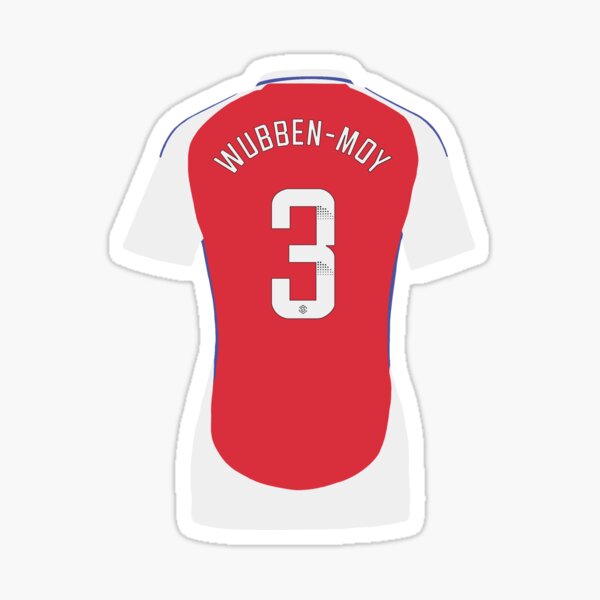 "Lotte Wubben-Moy 2024/2025 Arsenal Home Kit" Sticker for Sale by ...