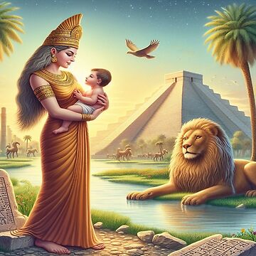 "Ishtar (Inanna), goddess of love, war, fertility and life, Lion of ...