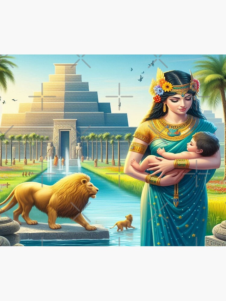 "Ishtar (Inanna), goddess of love, war, fertility and life, Lion of ...