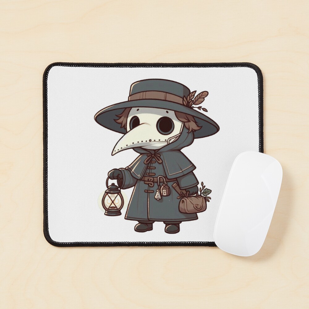 "Character Chibi Series - Cute Plague Doctor Chan 001" Sticker for Sale ...