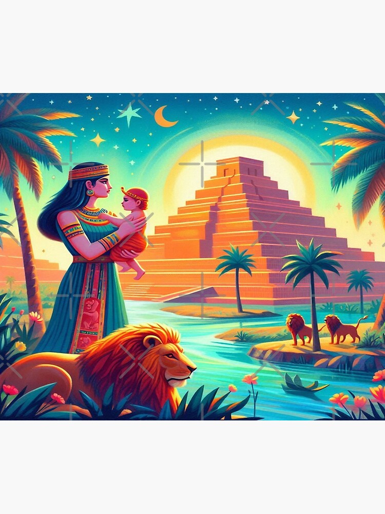 " Ishtar (Inanna), goddess of love, war, fertility and life, Lion of ...