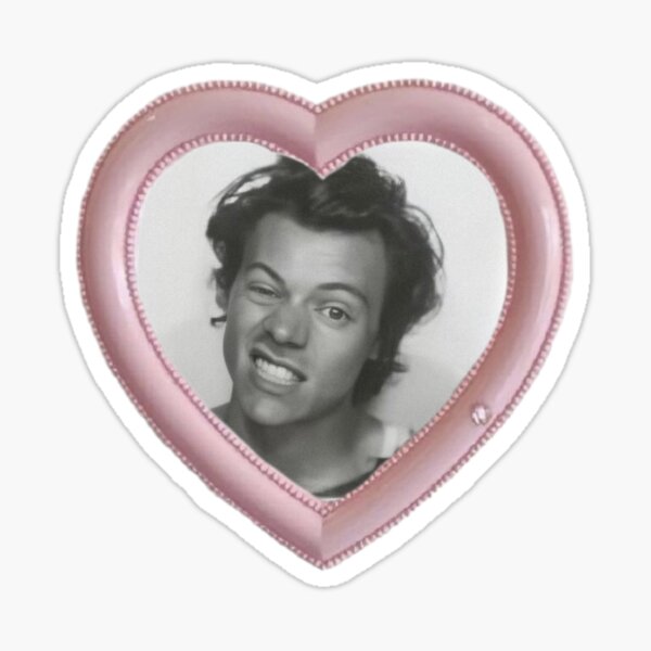 "harry heart" Sticker for Sale by Rubymaeart | Redbubble