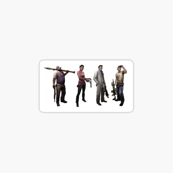 "L4D2" Sticker for Sale by Wizardmixer | Redbubble