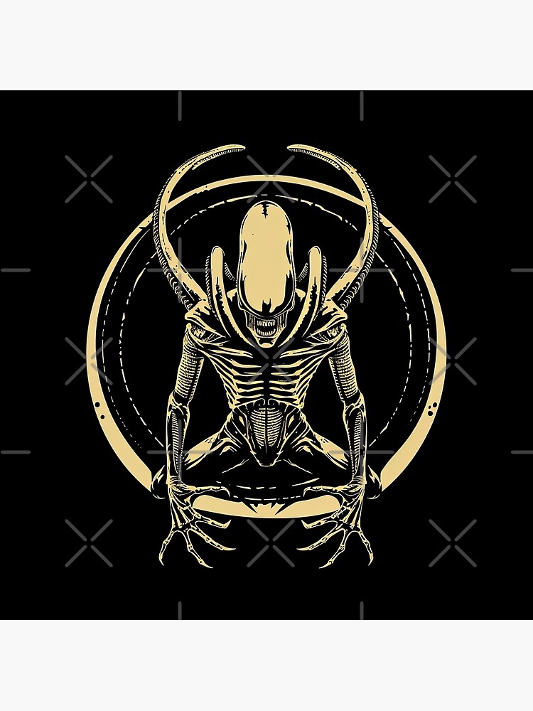 Xenomorph Logo Xenomorph Puppy, Alien, Avp, Dark, Movie, HD Phone