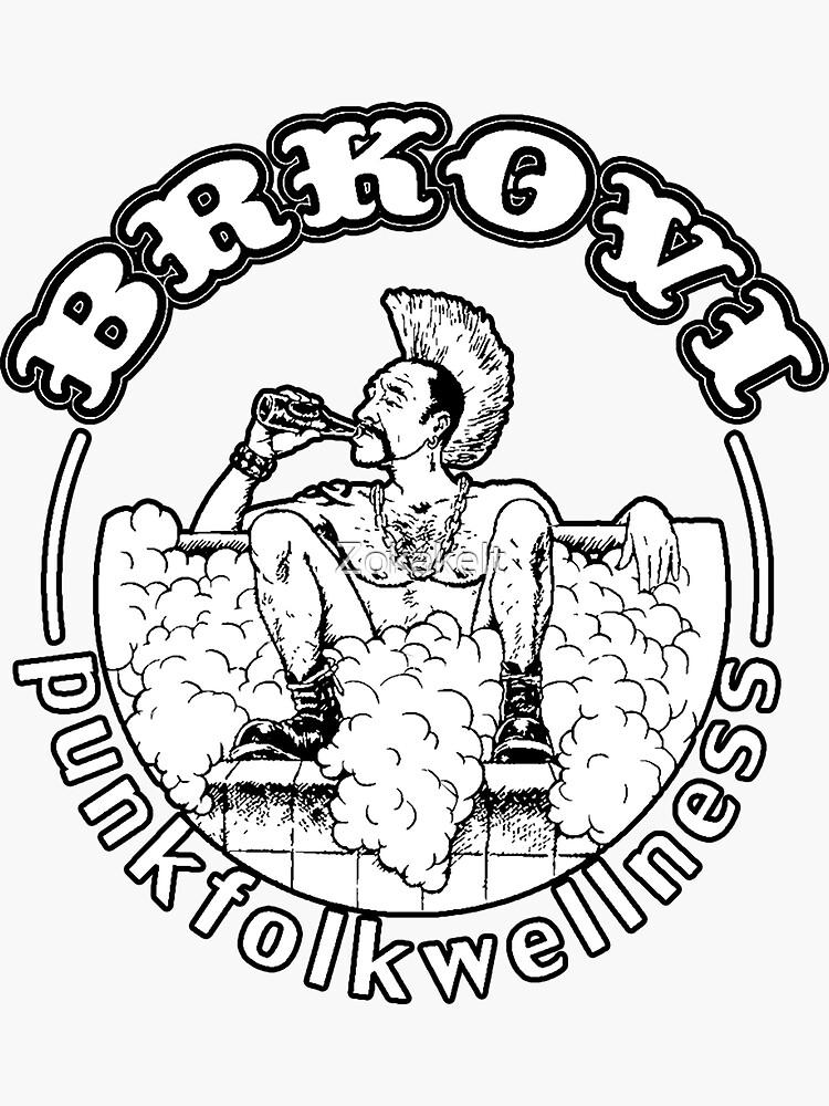 "Brkovi" Sticker for Sale by Zokakelt | Redbubble