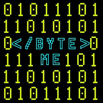 "Byte me source code" Sticker for Sale by WuweiDG | Redbubble