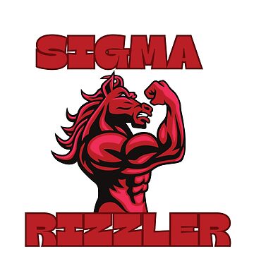 "Sigma Rizzler" Sticker for Sale by Neos-Clothing | Redbubble