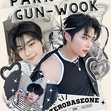 "ZB1 Park Gun Wook Fandom Art" Sticker for Sale by AJUNICE STUDIO ...