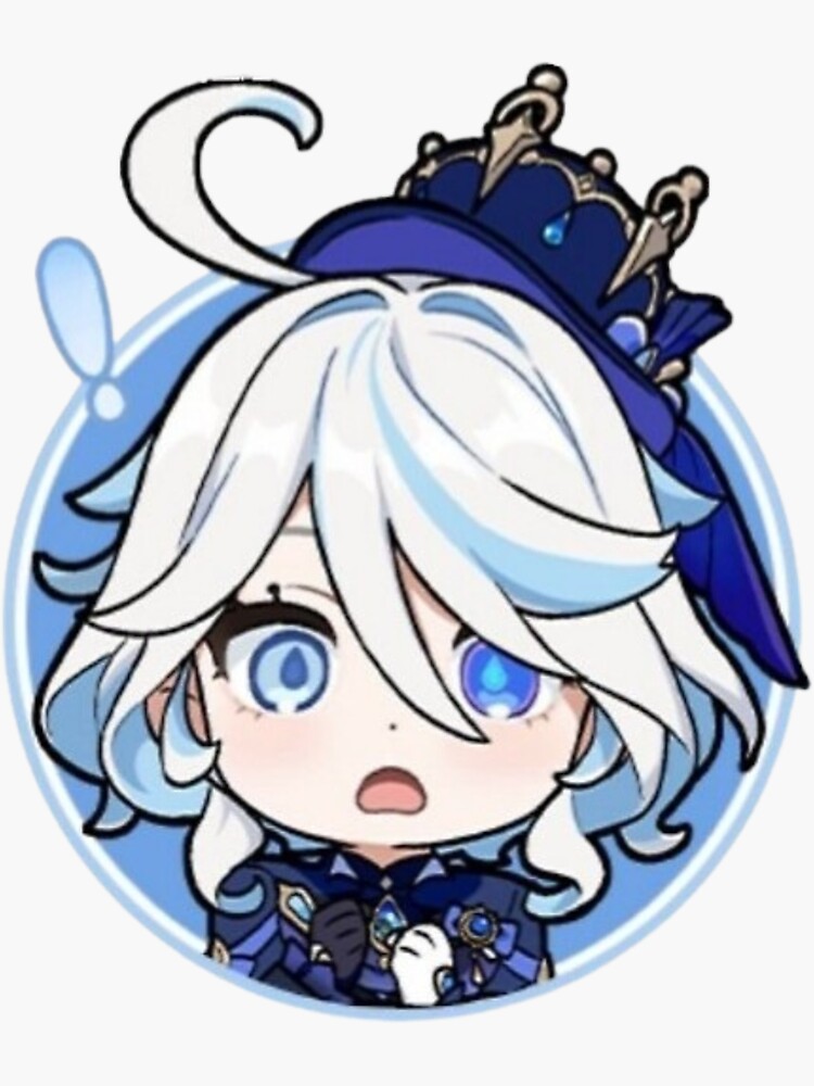 "Furina genshin impact｜furina genshin fanart ｜Decals Furina genshin ...