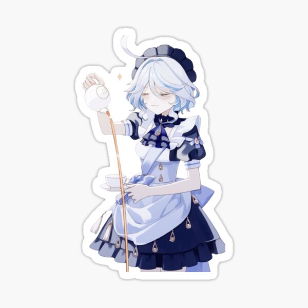 "Furina genshin impact｜furina genshin fanart ｜Decals Furina genshin ...