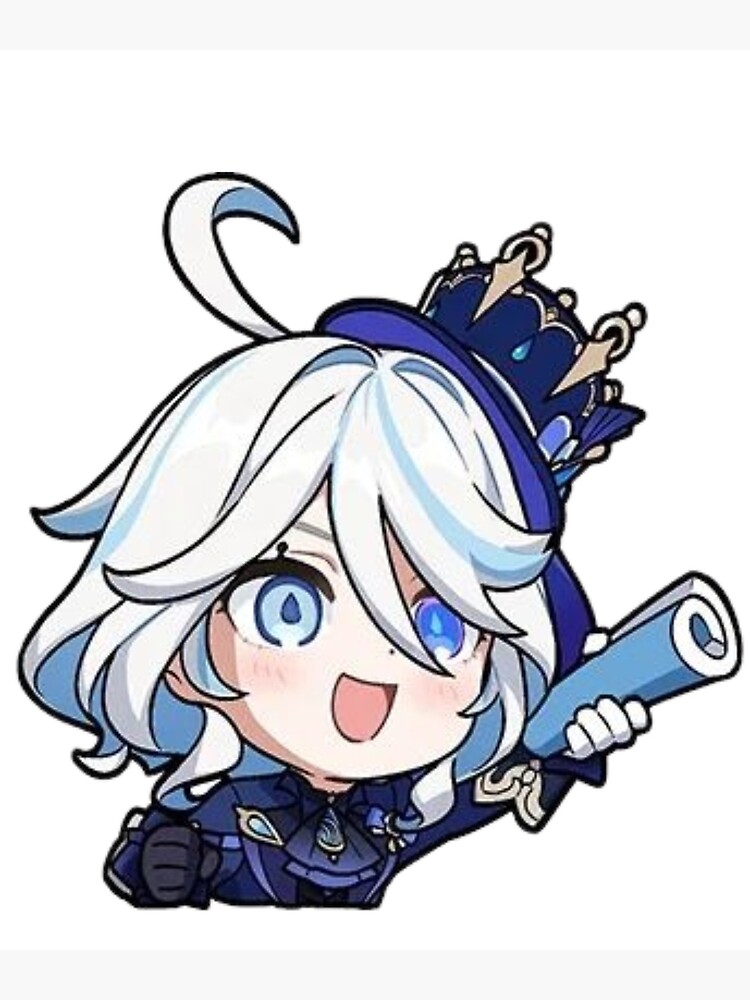 "Furina genshin impact｜furina genshin fanart ｜Decals Furina genshin ...