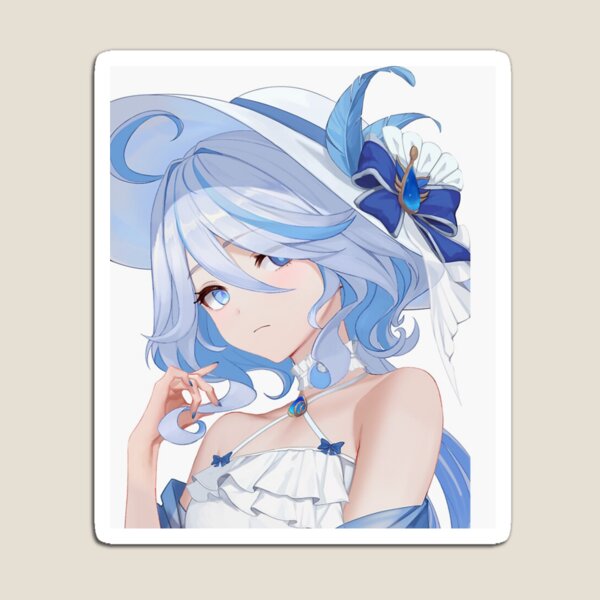 "Furina genshin impact｜furina genshin fanart ｜Decals Furina genshin ...