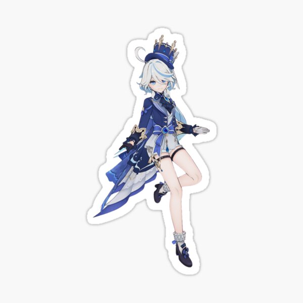 "Furina genshin impact｜furina genshin fanart ｜Decals Furina genshin ...