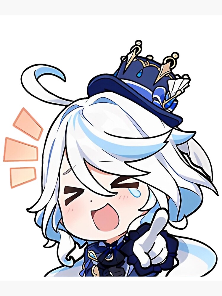 "Furina genshin impact｜furina genshin fanart ｜Decals Furina genshin ...