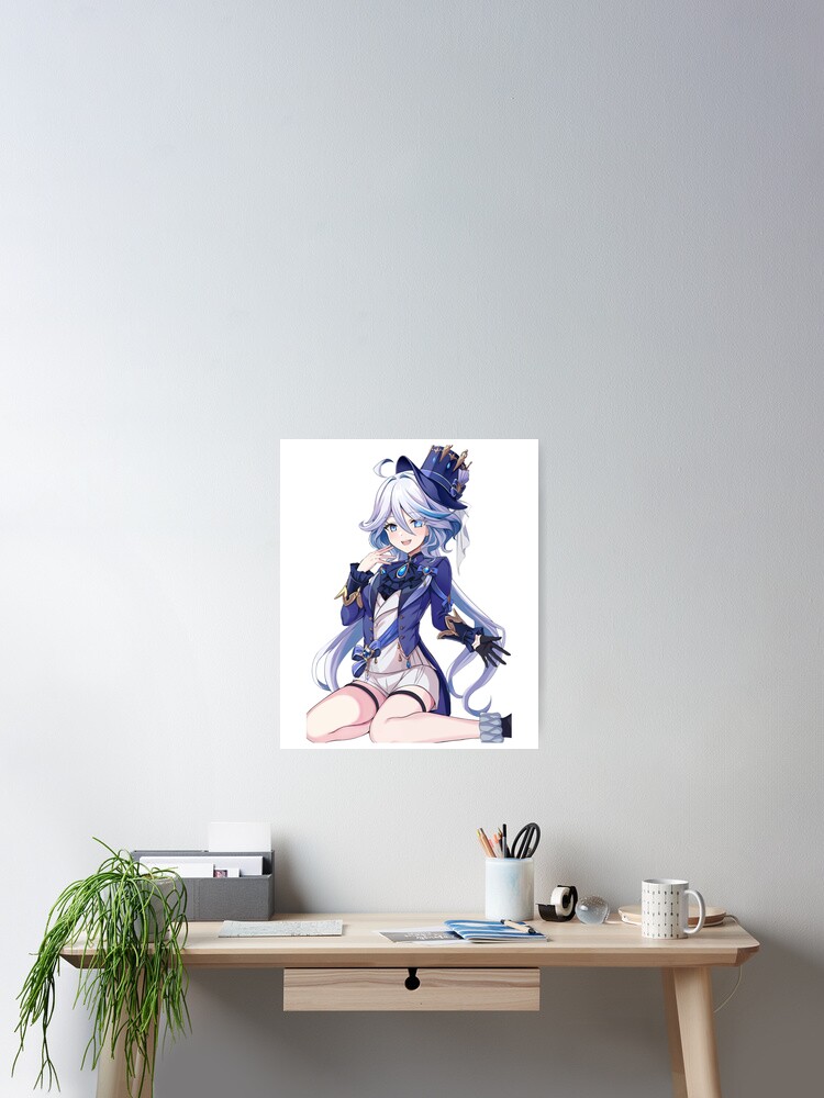 "Furina genshin impact｜furina genshin fanart ｜Decals Furina genshin ...