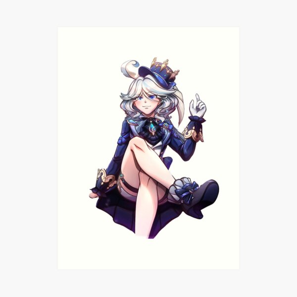 "Furina genshin impact｜furina genshin fanart ｜Decals Furina genshin ...