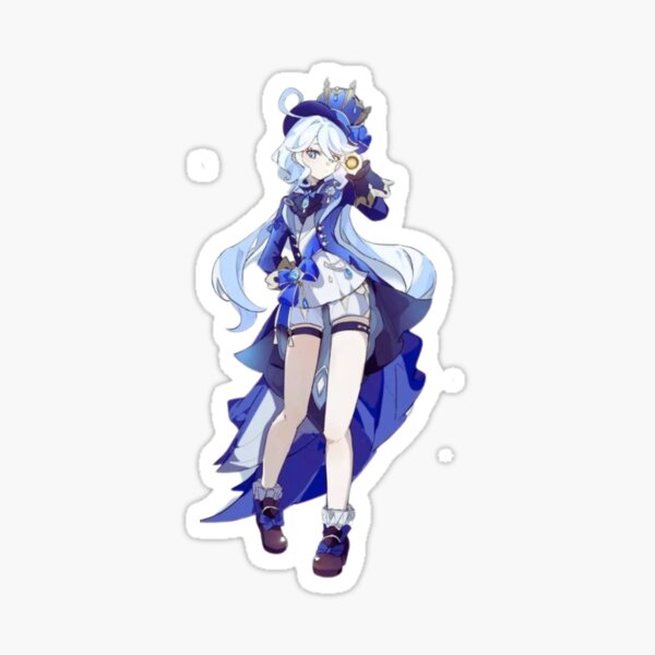 "Furina genshin impact｜furina genshin fanart ｜Decals Furina genshin ...