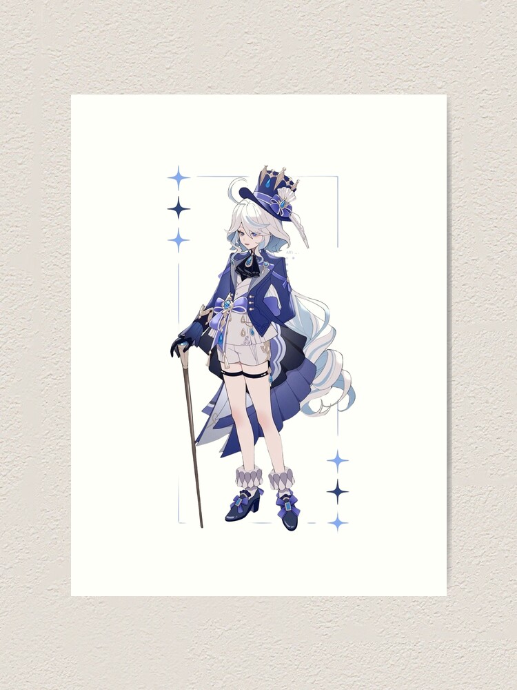 "Furina genshin impact｜furina genshin fanart ｜Decals Furina genshin ...