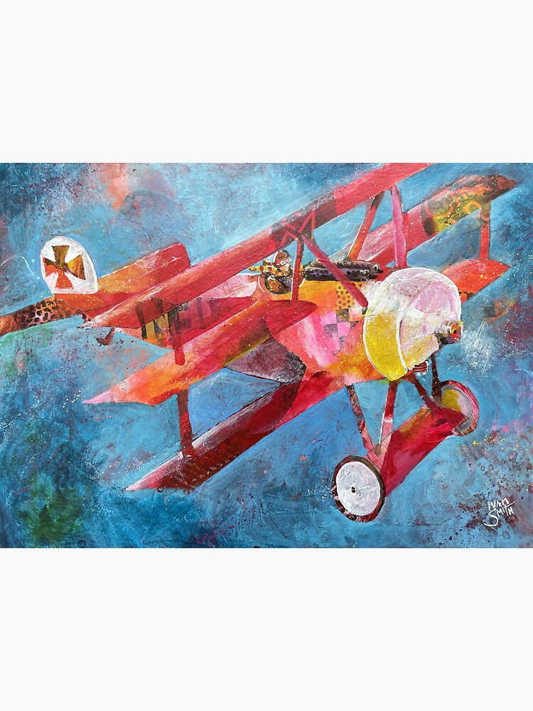 "Red Baron" Sticker for Sale by Ivan Smith | Redbubble