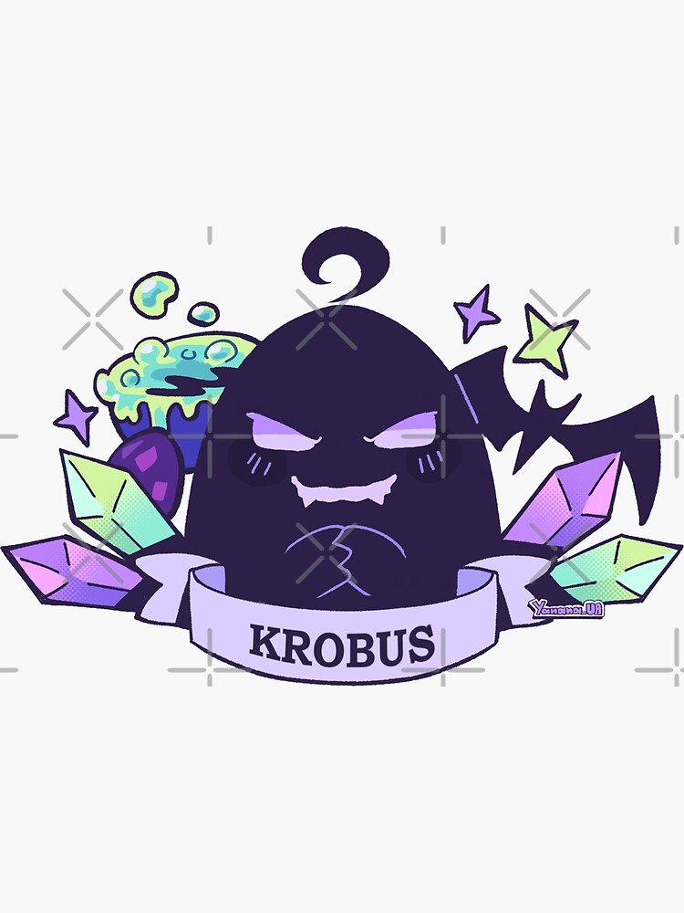 "Krobus" Sticker by yanana-ua | Redbubble