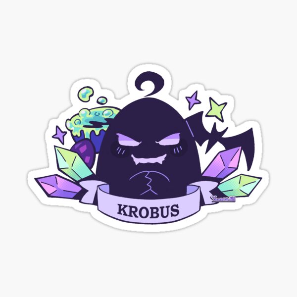 "Krobus" Sticker by yanana-ua | Redbubble