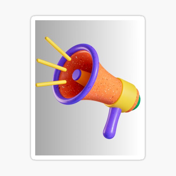 "Speaker " Sticker for Sale by Pooja Thorat | Redbubble