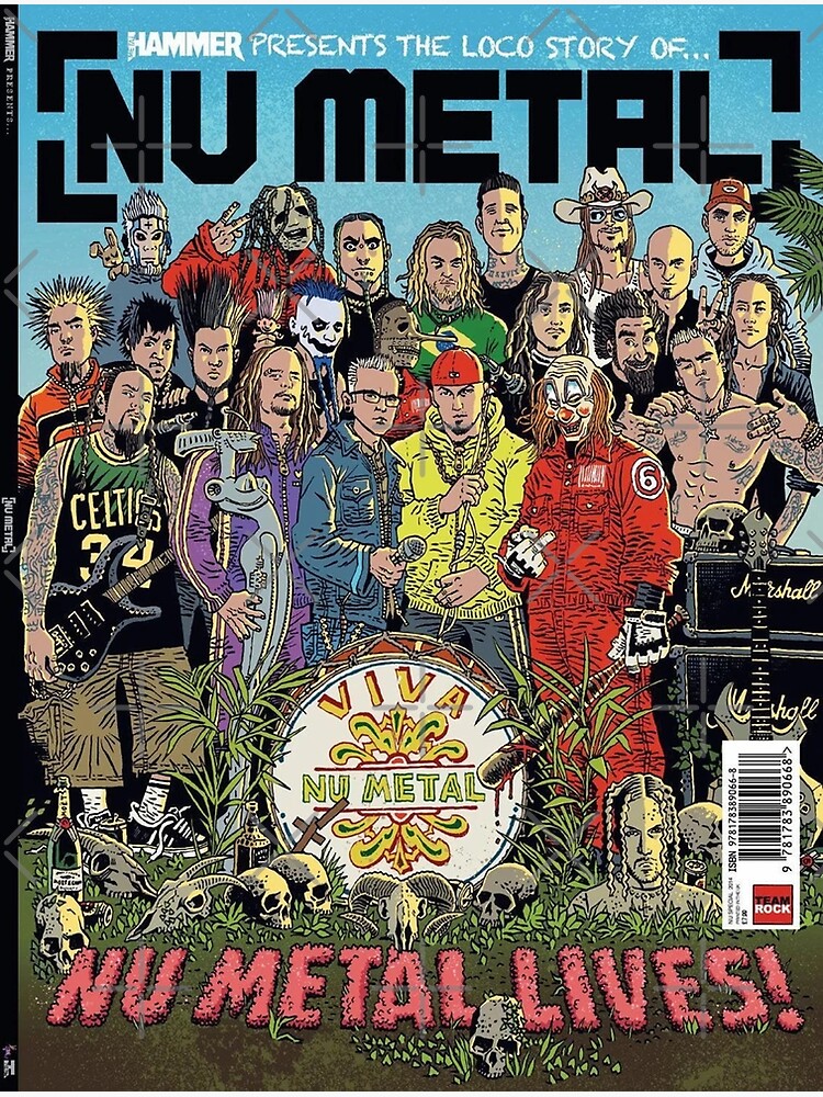 "Nu Metal Lives!" Poster for Sale by m0uth | Redbubble